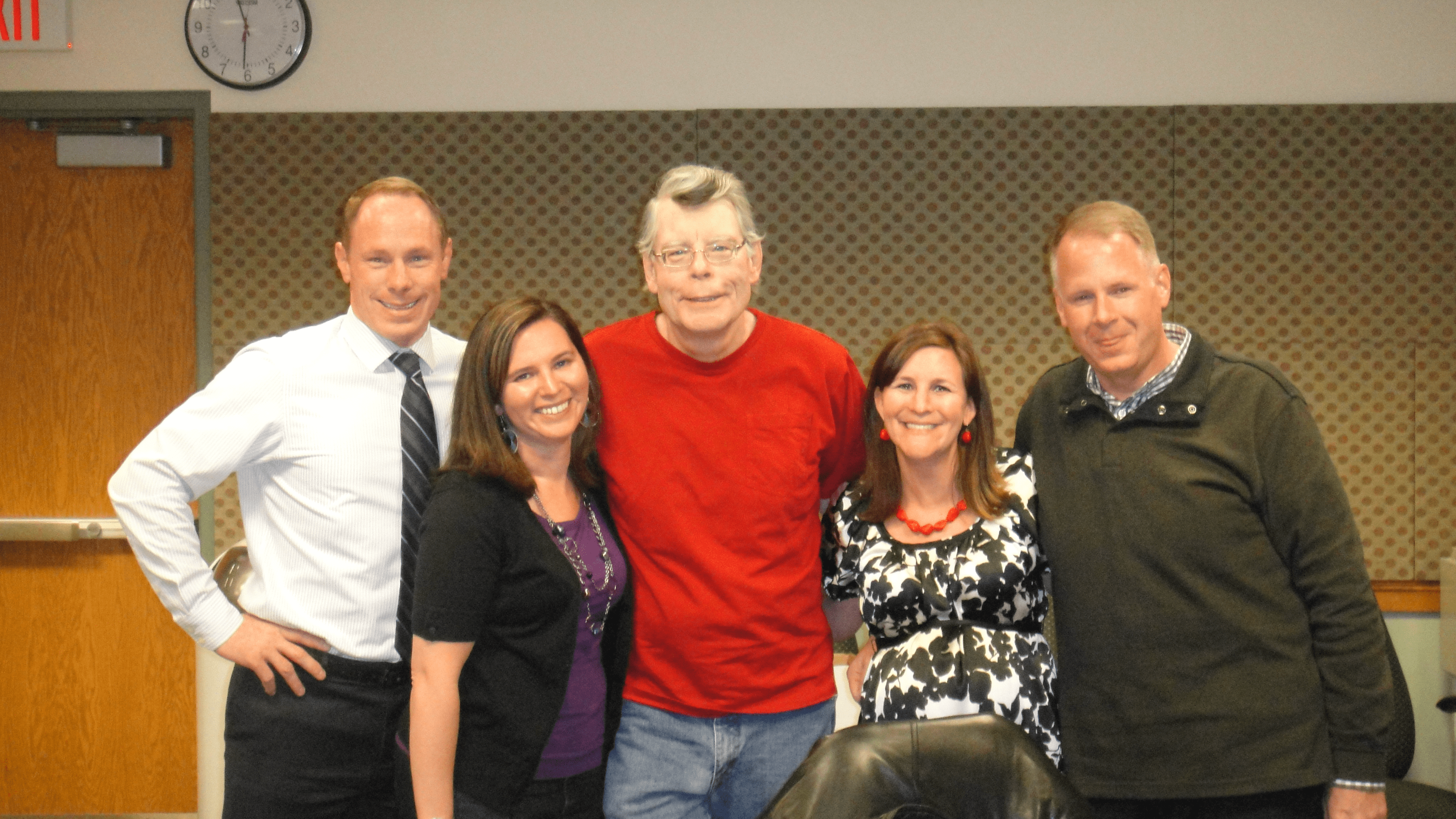 stephen kin with teachers - The Inspired Classroom